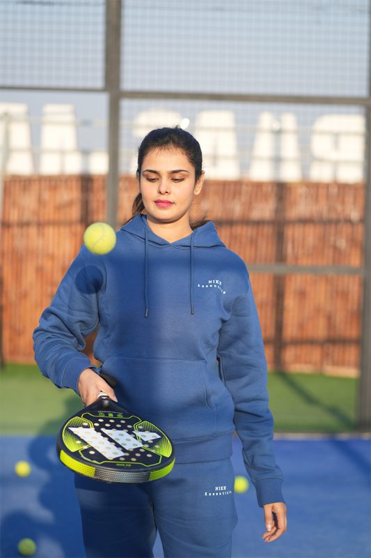 Navy Slogan Pullover - Nikh